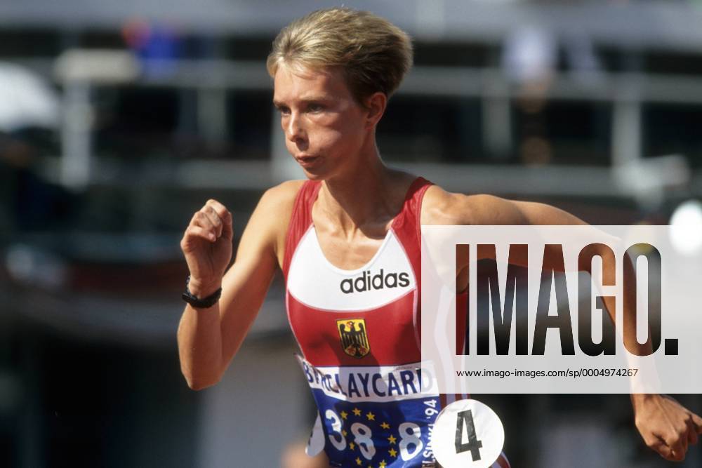 Anja Rücker (Deutschland) Leichtathletik EM Damen EM 1994 ...