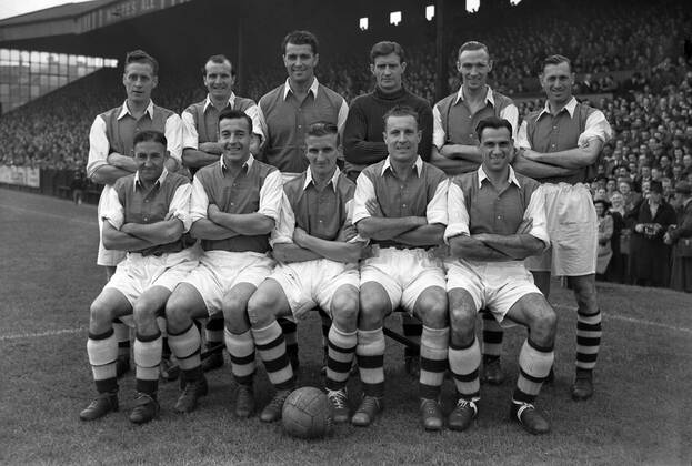 Arsenal FC London team group 1969 70 Back row : left to right. Peter ...
