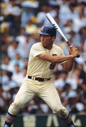Hideki Matsui of Seiryo during All Japan High School Baseball ...