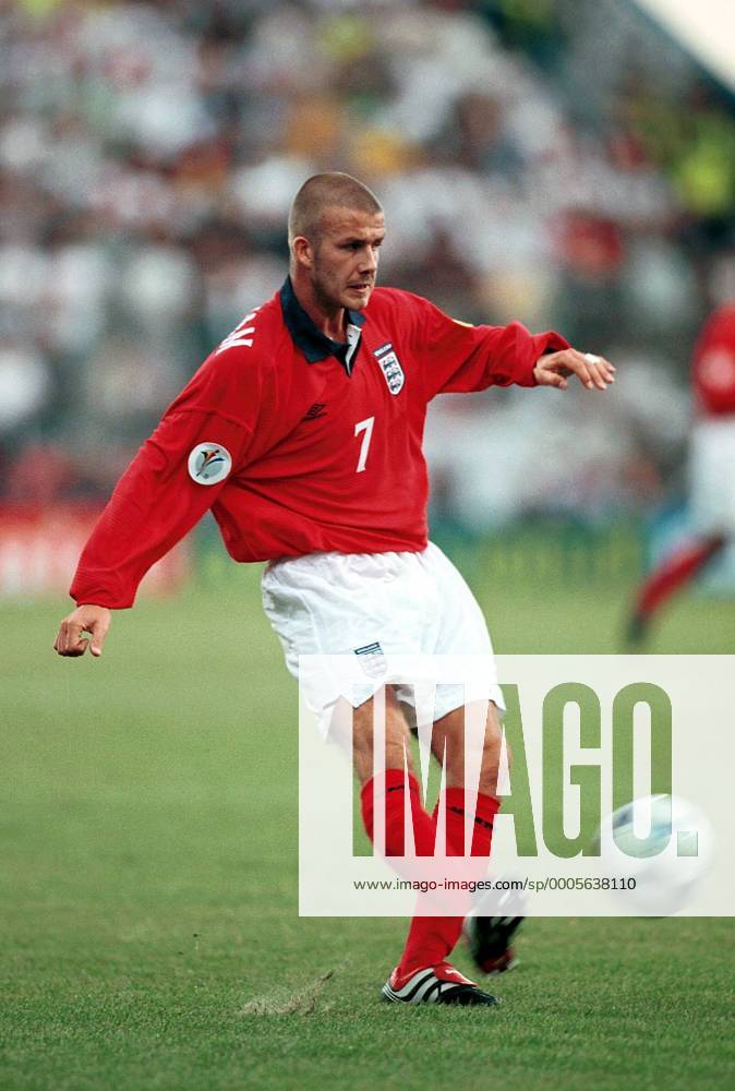DAVID BECKHAM ENGLAND, ENGLAND 1 v Germany 0, EURO 2000, European ...