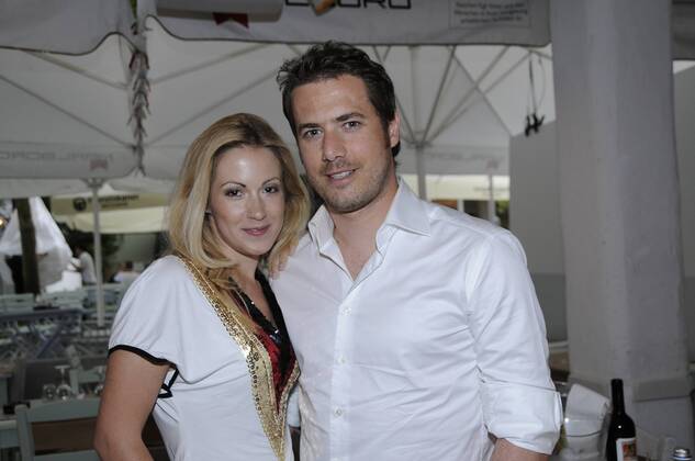 Lars Ricken mit Freundin und Sat1 Moderatorin Andrea Kaiser anlässlich ...