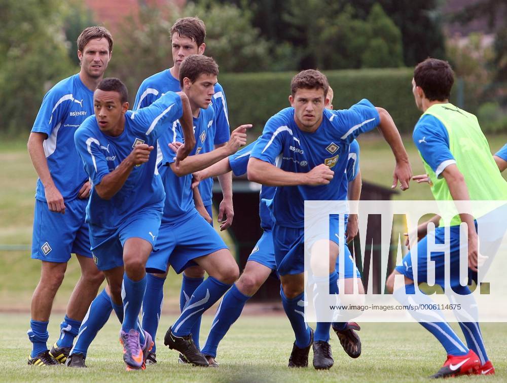 Saisonvorbereitung 2010: vl: Marcus Unger, Karim Bellarabi, Matthias ...