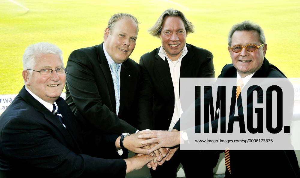 (L-R) Piet Scholtens,Wilbert Boneschansker,Henk Eising,Jo Hoefsloot, BV ...