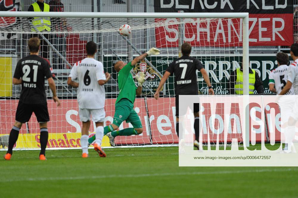 FC Ingolstadt 04 vs Rot-Weiß Oberhausen 1:2 Tor durch Benjamin Reichert ...