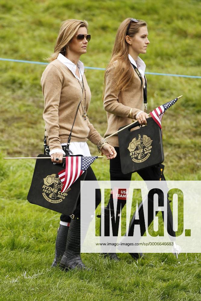 Golf - Ryder Cup 2010 - Day Three Alexandra Browne (R) girlfriend of ...