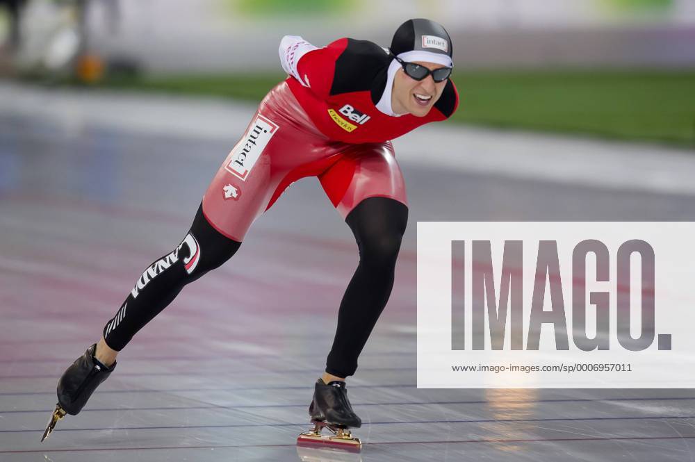 Lucas MAKOWSKY of Canada competes in the men 10000m Division A during ...