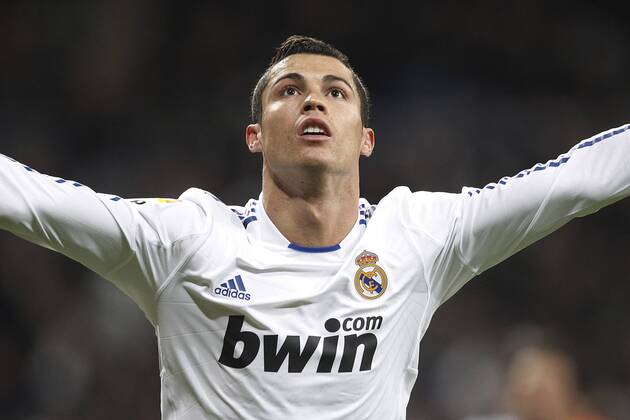 Real Madrid s Cristiano Ronaldo goal during la liga match on december 4th