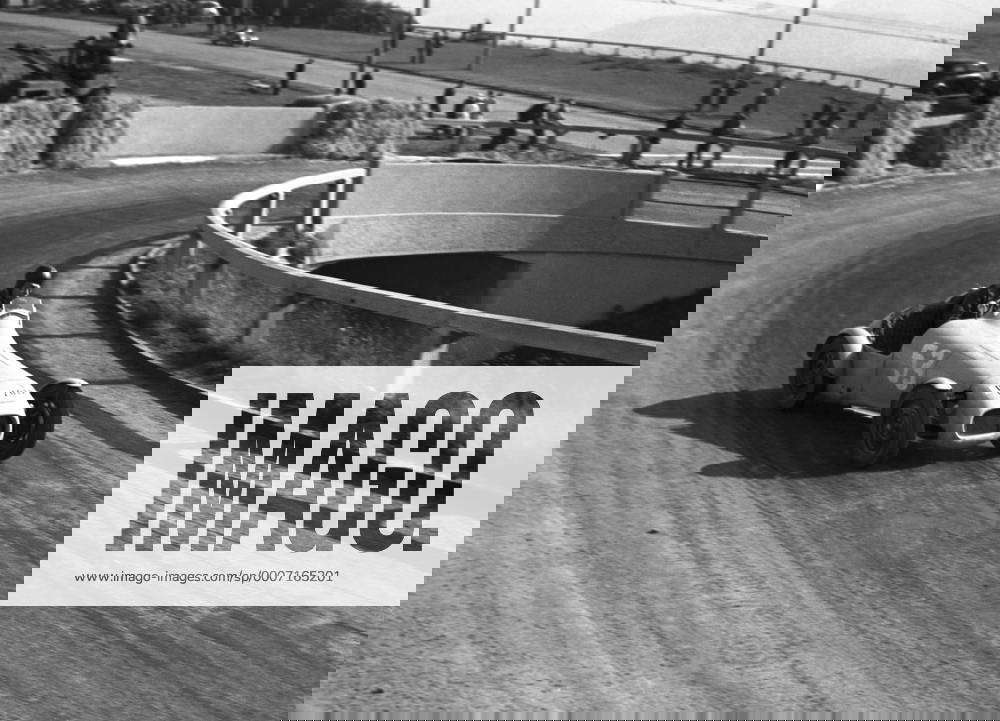 Czechoslovakia - Prague, 1950. Car racer Jan Lamac rides Sepal ...