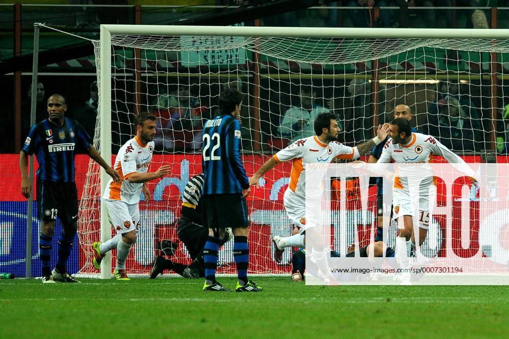 Torjubel Simone LORIA - Inter Mailand vs. AS Roma - Andreaxstaccioli o0 ...