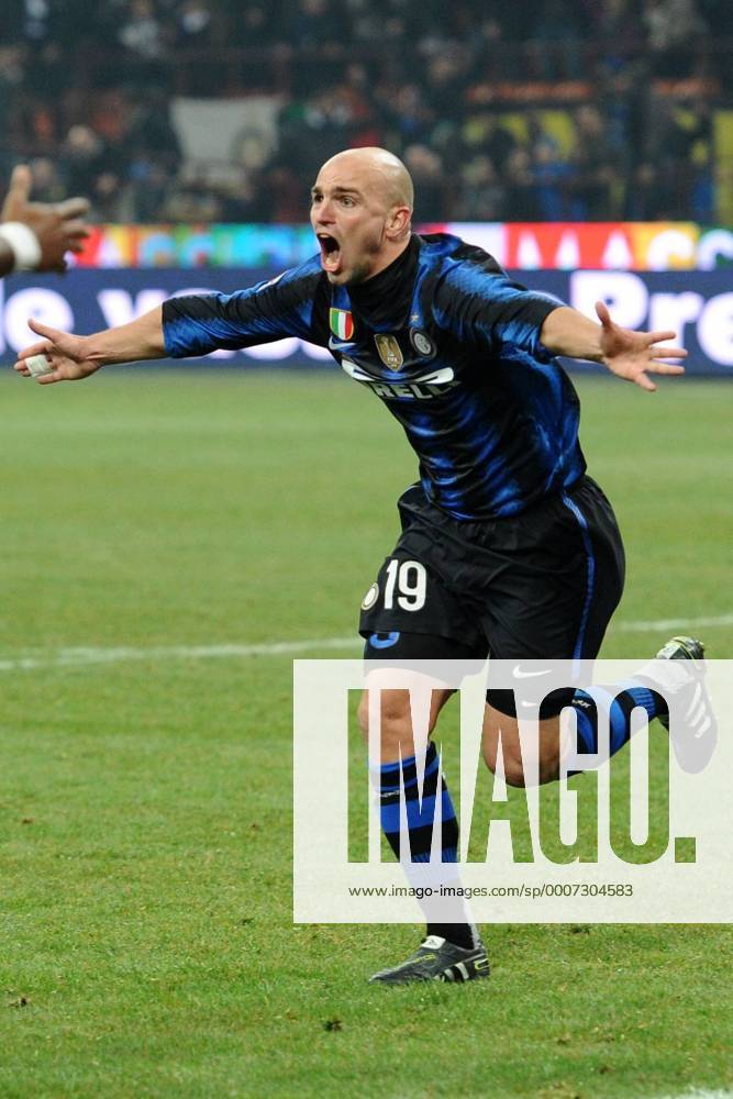 Inter Mailand - AS Rom 5:3 - Torjubel Esteban