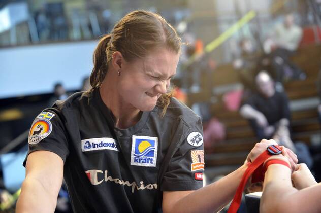 Göteborg - World Challenge im Armdrücken - Heidi Andersson (SWE) - KP