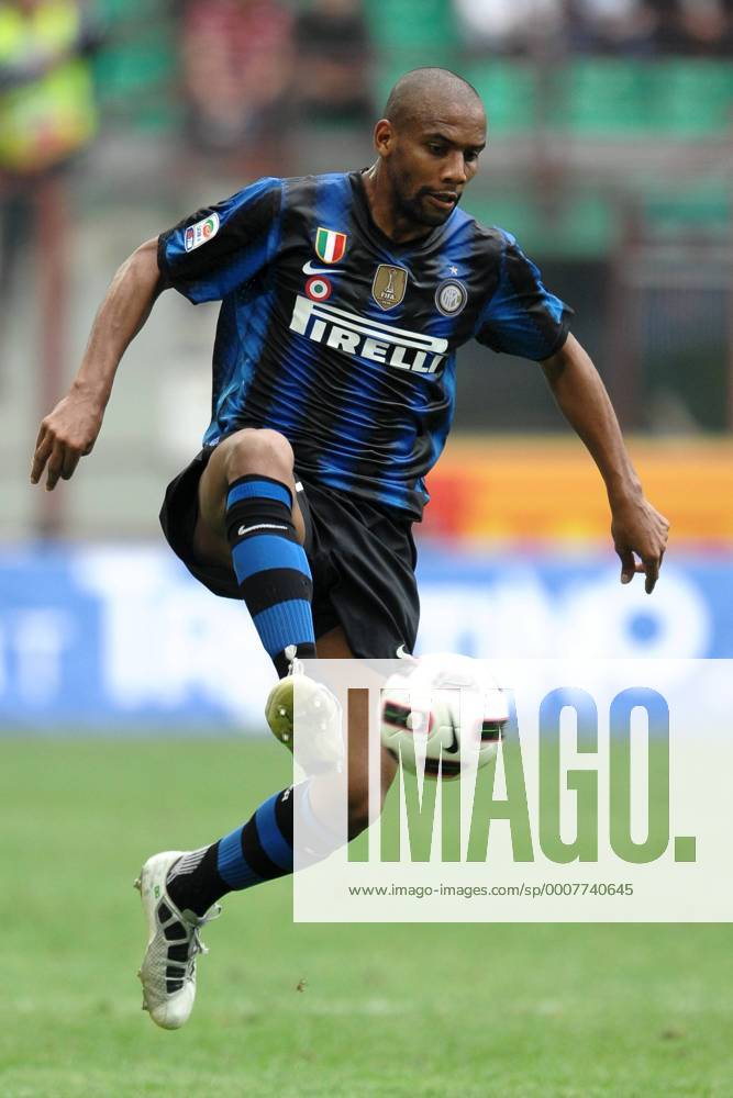 Douglas MAICON (Inter Mailand) 23 4 2011 Football, Serie A 2010 2011 ...