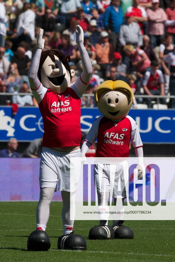 Herry and Berry Maskottchen von AZ Alkmaar Eredivisie 2010 2011 ...