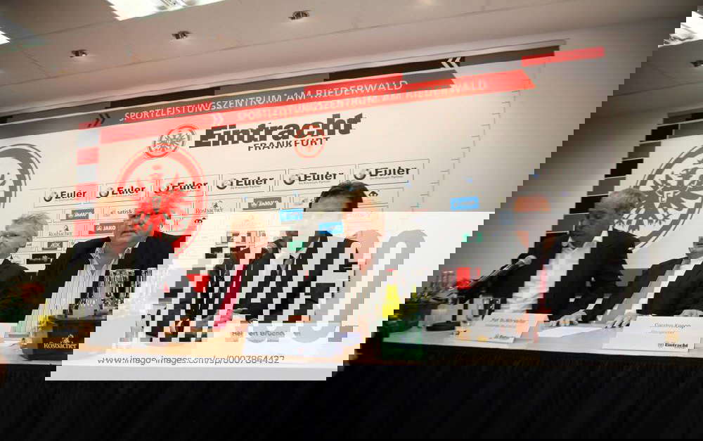 (L-R) Präsident Peter Fischer, Aufsichtsratsvorsitzender Prof. Dr ...