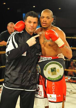 Boxing at Emperor s Palace JOHANNESBURG, SOUTH AFRICA - JUNE 04, Flo ...