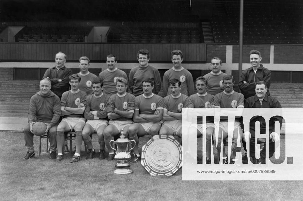 Liverpool FC team group 1965 FA Cup and Charity Shield winners Back, l ...