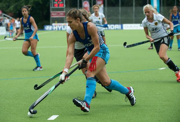 Hockey Damen Berlin 19.06.2011 4 Nationen Turnier Deutschland (weiss ...