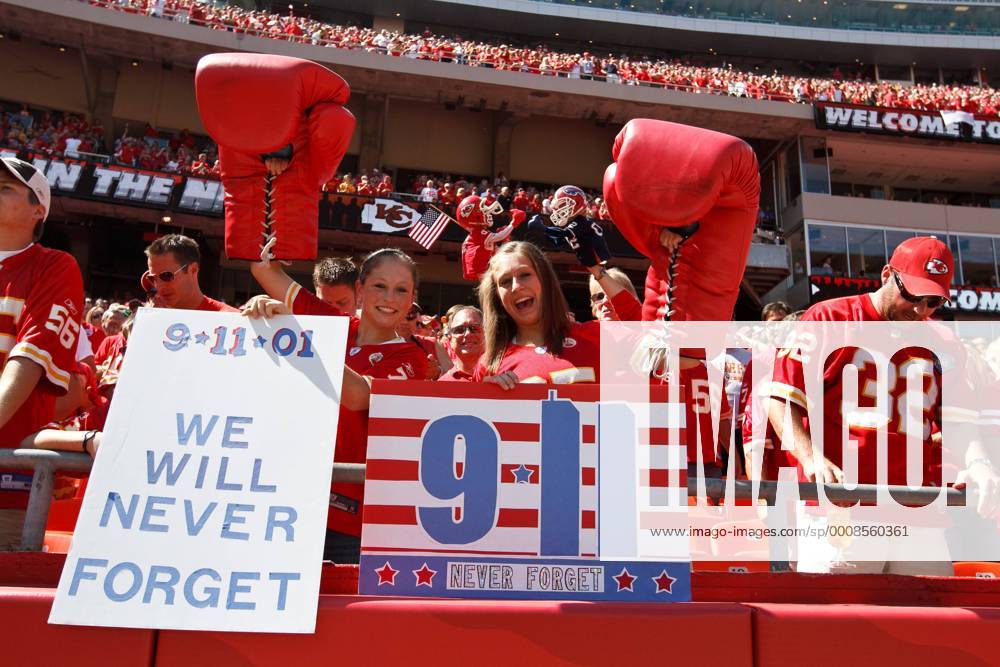 : Some young Chiefs fans show support for their country by displaying 9 ...