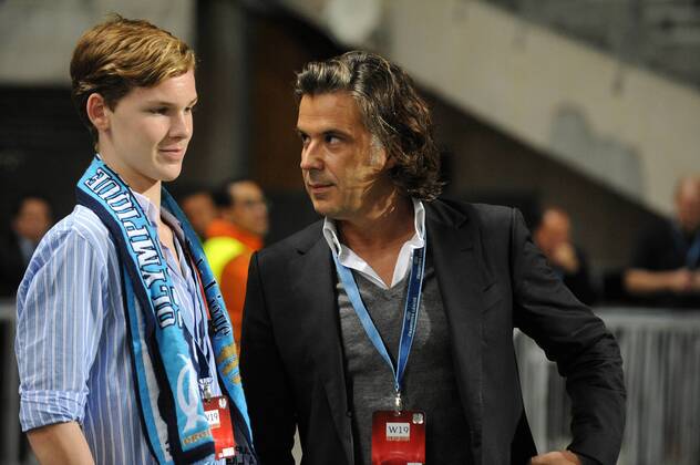 Eric Dreyfus und Vincent Labrune - Champions League - 19.10.2011 ...