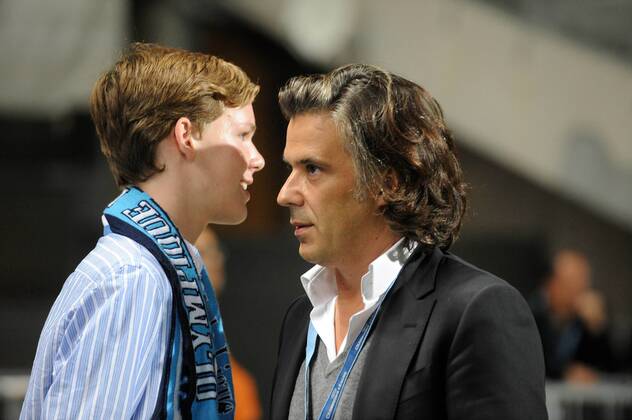 Eric Dreyfus und Vincent Labrune - Champions League - 19.10.2011 ...