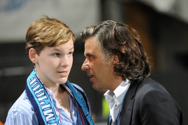 Eric Dreyfus und Vincent Labrune - Champions League - 19.10.2011 ...