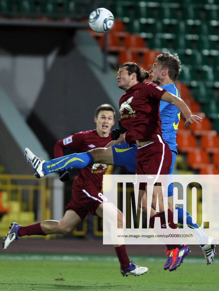 ITAR-TASS: KAZAN, RUSSIA. Rubin s Bibras Natkho and Rostov s Kornel ...