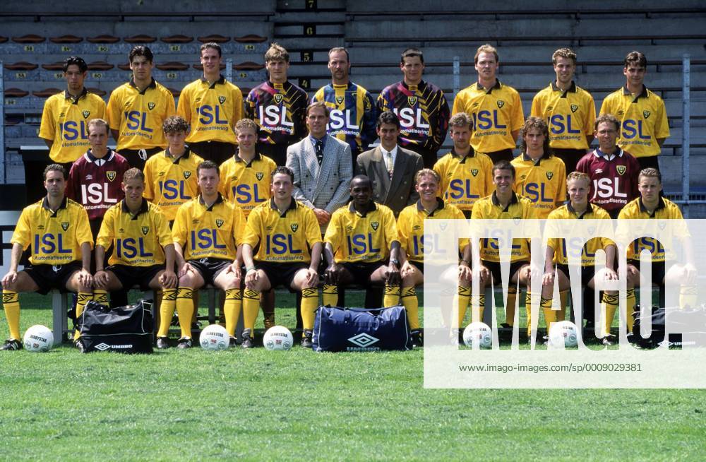 VVV Venlo (Back row L-R): Dogan Corneille, Maurice Rayer, Gerald Sibon ...