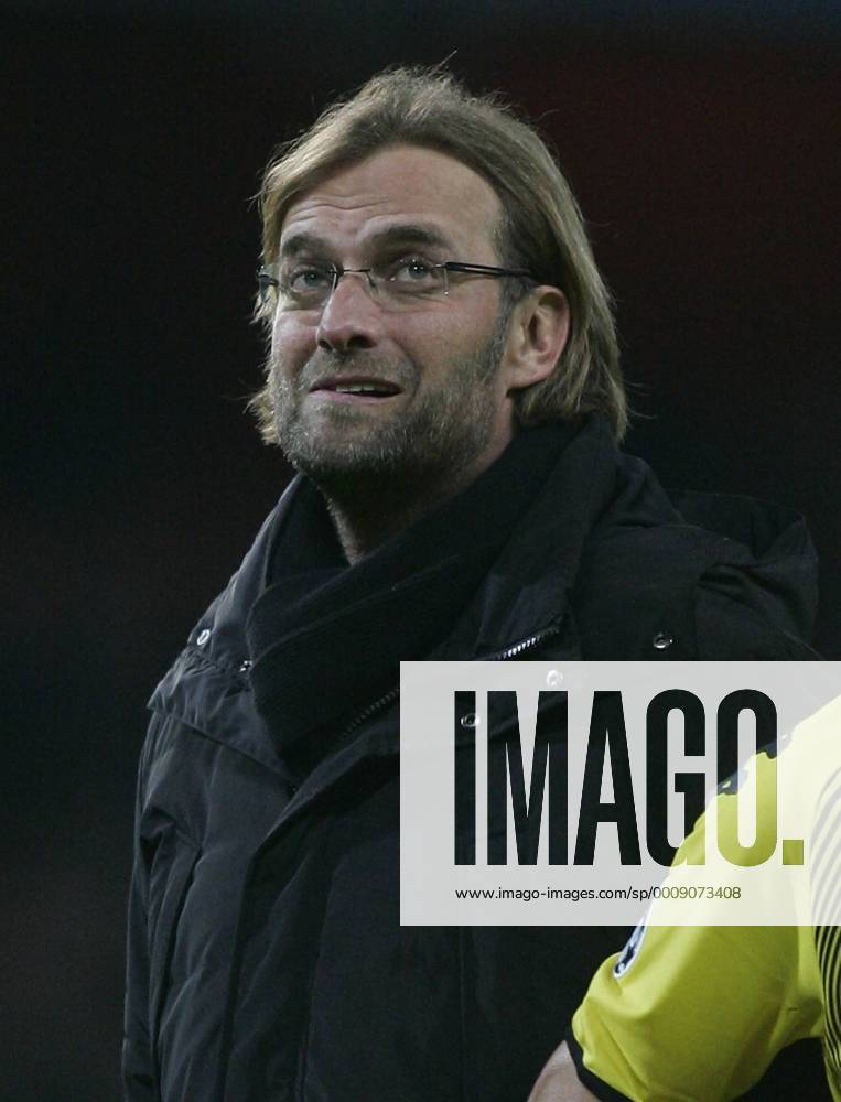 Dejected Borussia Dortmund s Jurgen Klopp Football - UEFA Champions ...