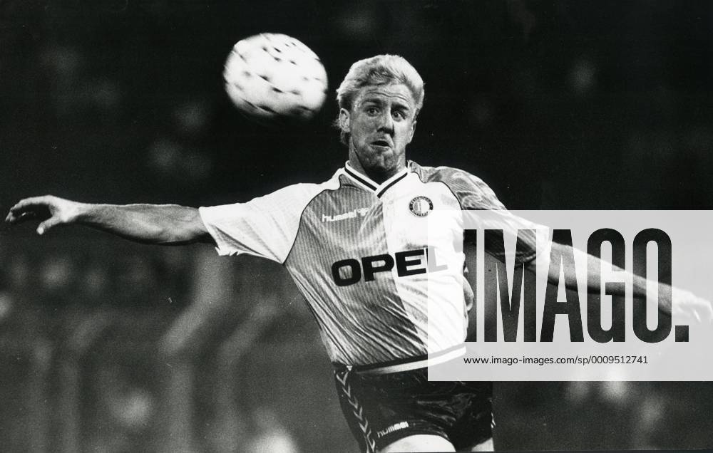 Andre Hoekstra of Feyenoord Feyenoord Rotterdam v Bayer 04 Leverkusen ...