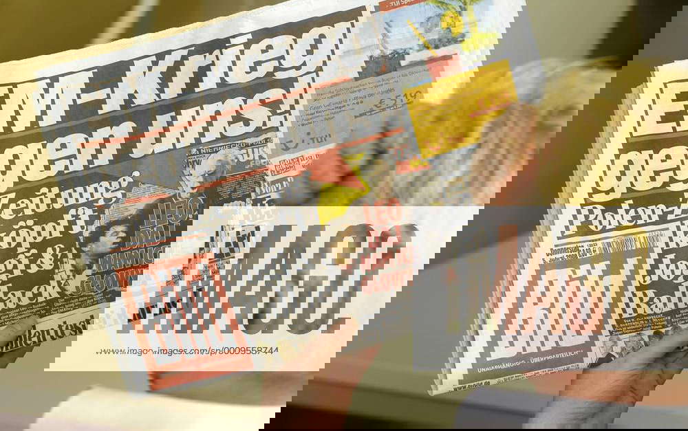 Feature Symbol: Bild-Schlagzeile 06 08 thg Bild Zeitung Bildzeitung ...
