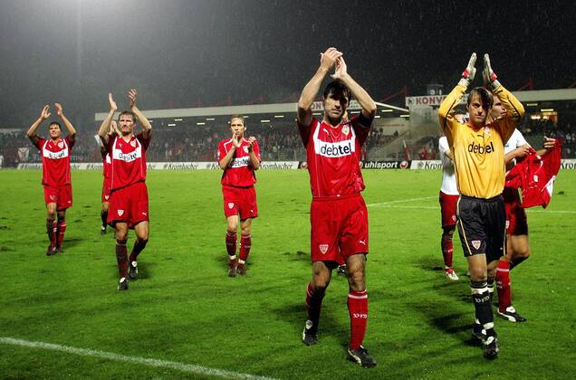 Fussball DFB Pokal 2. Runde Herren Rot-Weiss Oberhausen - VFB Stuttgart ...