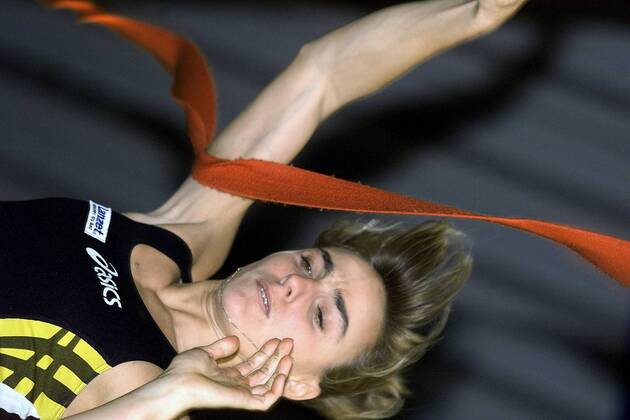 Leichtathletik Stabhochsprung Nicole Rieger