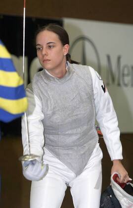 Fechten Florett Damen Caroline Neckermann