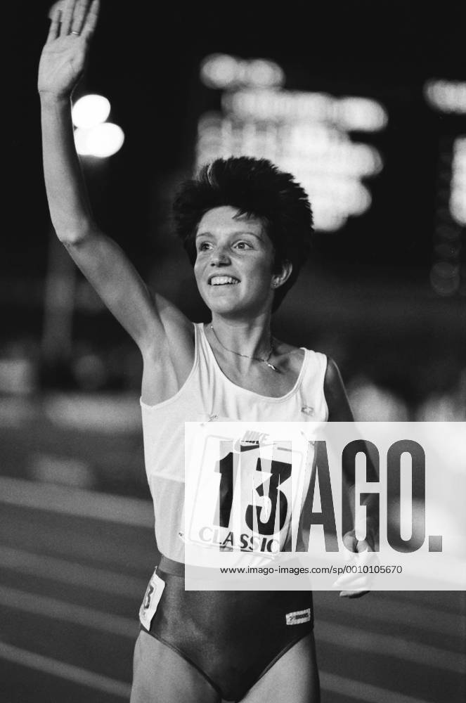 Athletics - Nike meeting Crystal Palace 17 08 1984. Wendy Sly - GBR ...