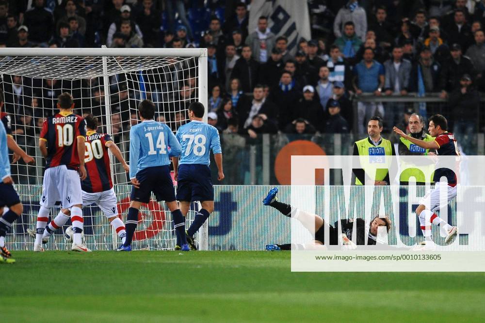 Daniele Portanova, Robert Acquafresca, Lazio Rom - Bologna FC