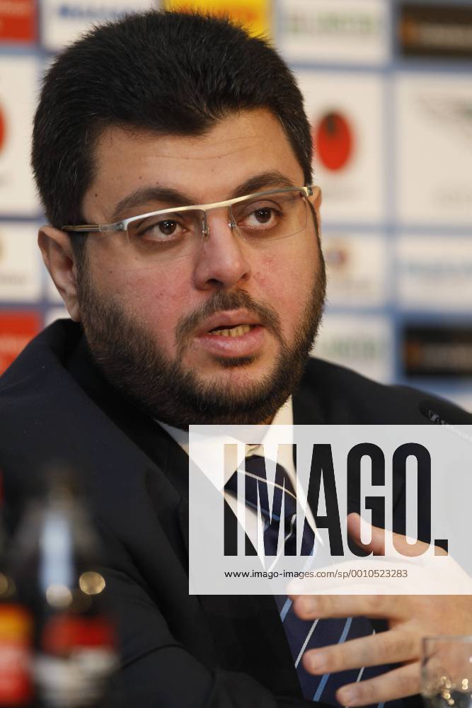 Hasan Abdullah Ismaik, Einzelbild, Aktion, Pressekonferenz mit Hasan ...