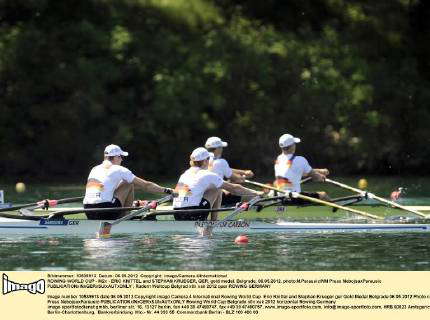 ROWING WORLD CUP - M2x - ERIC KNITTEL and STEPHAN KRUEGER, GER, gold ...