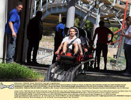 25 05 2012 LIENZ AUSTRIA LIENZER BERGBAHNEN OSTTIRODLER POLISH PLAYERS ...