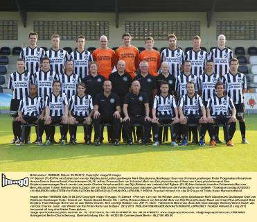 VV Gemert (TL-R) Pim van Zutven,Levi van der Heijden,Jens Leijten ...