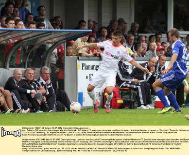 Ivan Bakovic gegen Vladimir Rankovic Fussball Testspiel Ismaning 13.07. ...