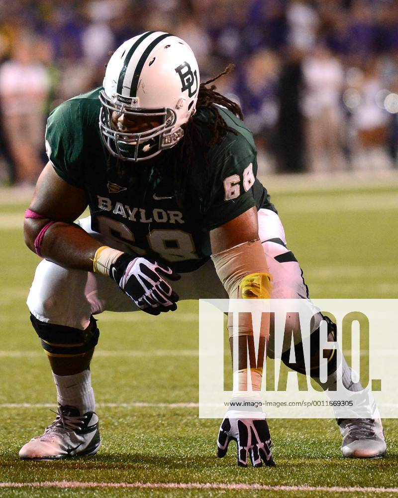 Oct 13, 2012.. Cyril Richardson 68 of the Baylor Bears in action vs the ...