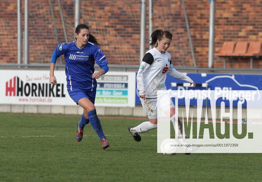 Vanessa Martini rechts gegen Merza Julevic links VFL Sindelfingen vs ...