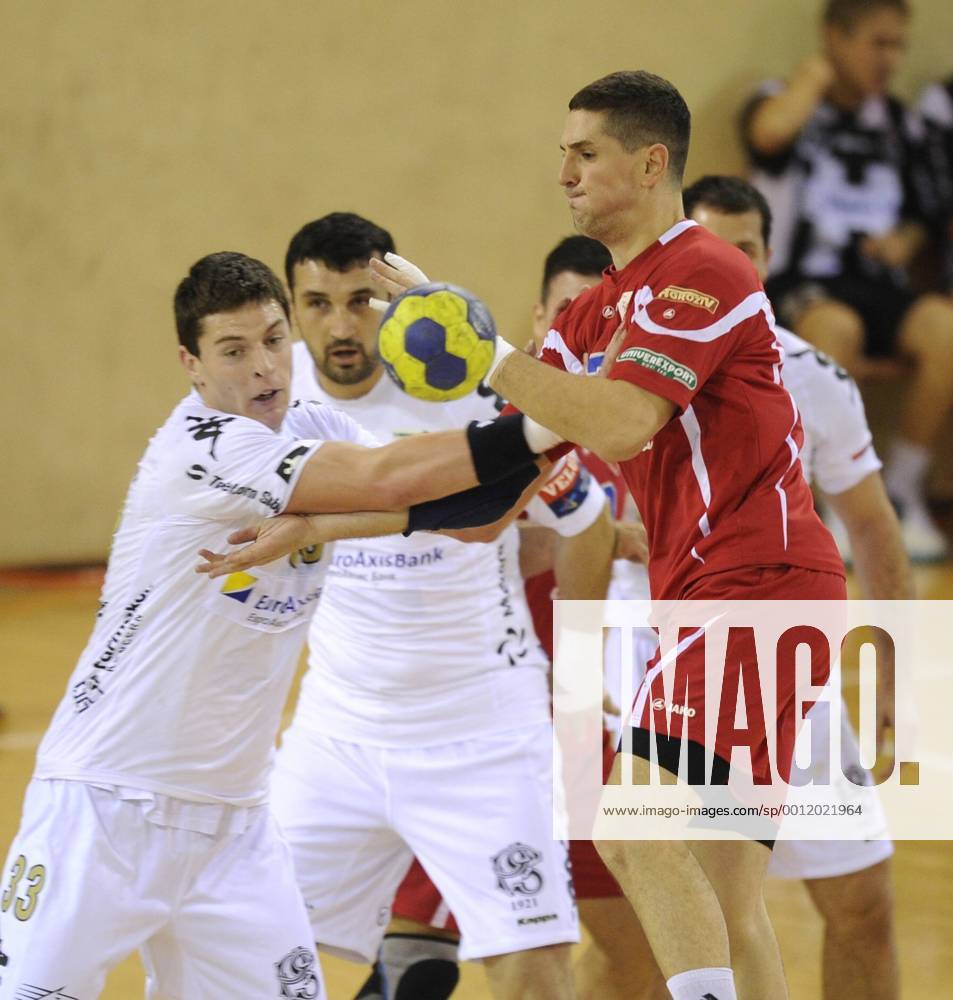 RUKOMET - LJUBOMIR JOSIC, rukometas Vojvodine, Branko RADAKOVIC i ...