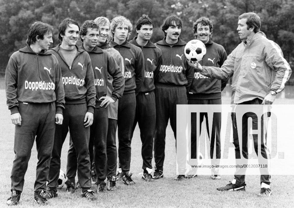 TSV 1860 München, v.li.: Ivica Senzen, Jupp Kapellmann, Hermann Bitz, Hans Dieter Seelmann, Jürgen