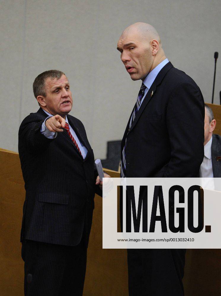 ITAR-TASS: MOSCOW, RUSSIA. MARCH 15, 2013. State Duma members Nikolai ...