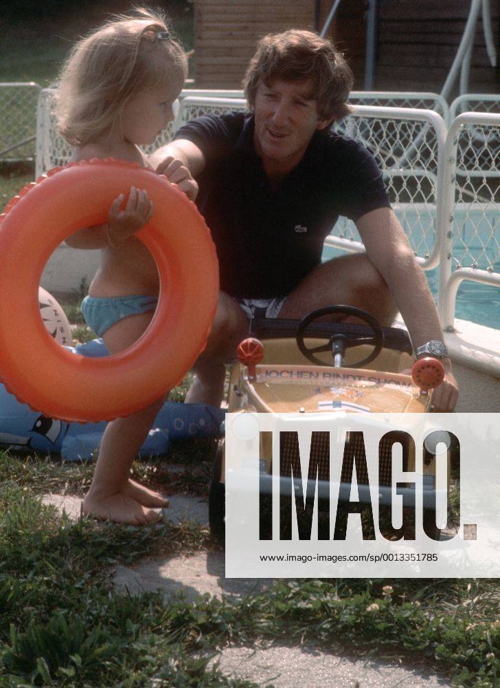 Jochen Rindt mit seiner Tochter