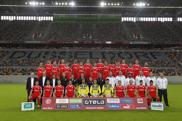 Düsseldorf , Deutschland, 2. Fußball-Bundesliga -Fortuna 95 Düsseldorf ...
