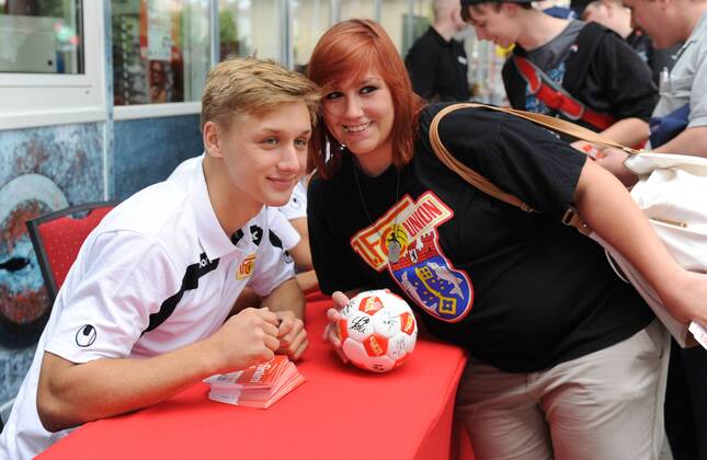 Fussball, Herren, 2. Bundesliga, Saison 2014 15, 1. FC Union Berlin ...