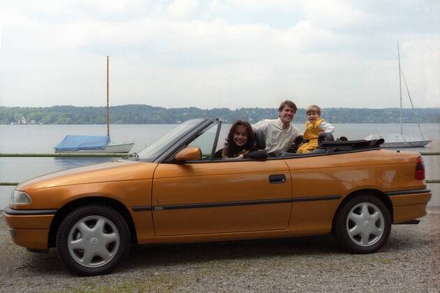 Lothar Matthäus mit Ehefrau Lolita Moreno und Sohn