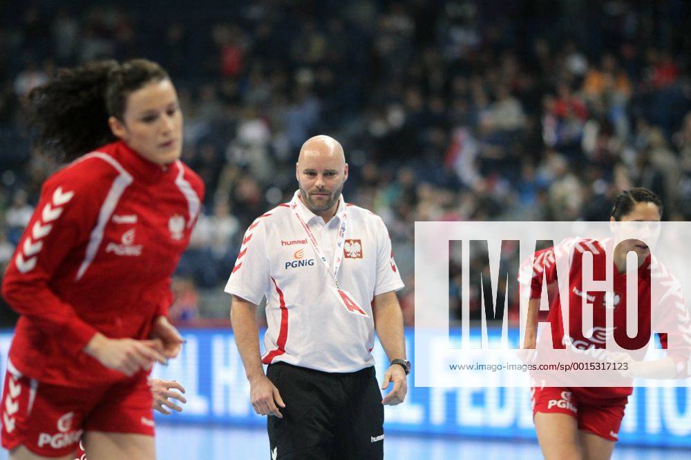 BELGRAD, SERBIA - 2013 HANDBALL WOMAN CHAMPIONSHIPS - SERBIA vs. POLAND ...